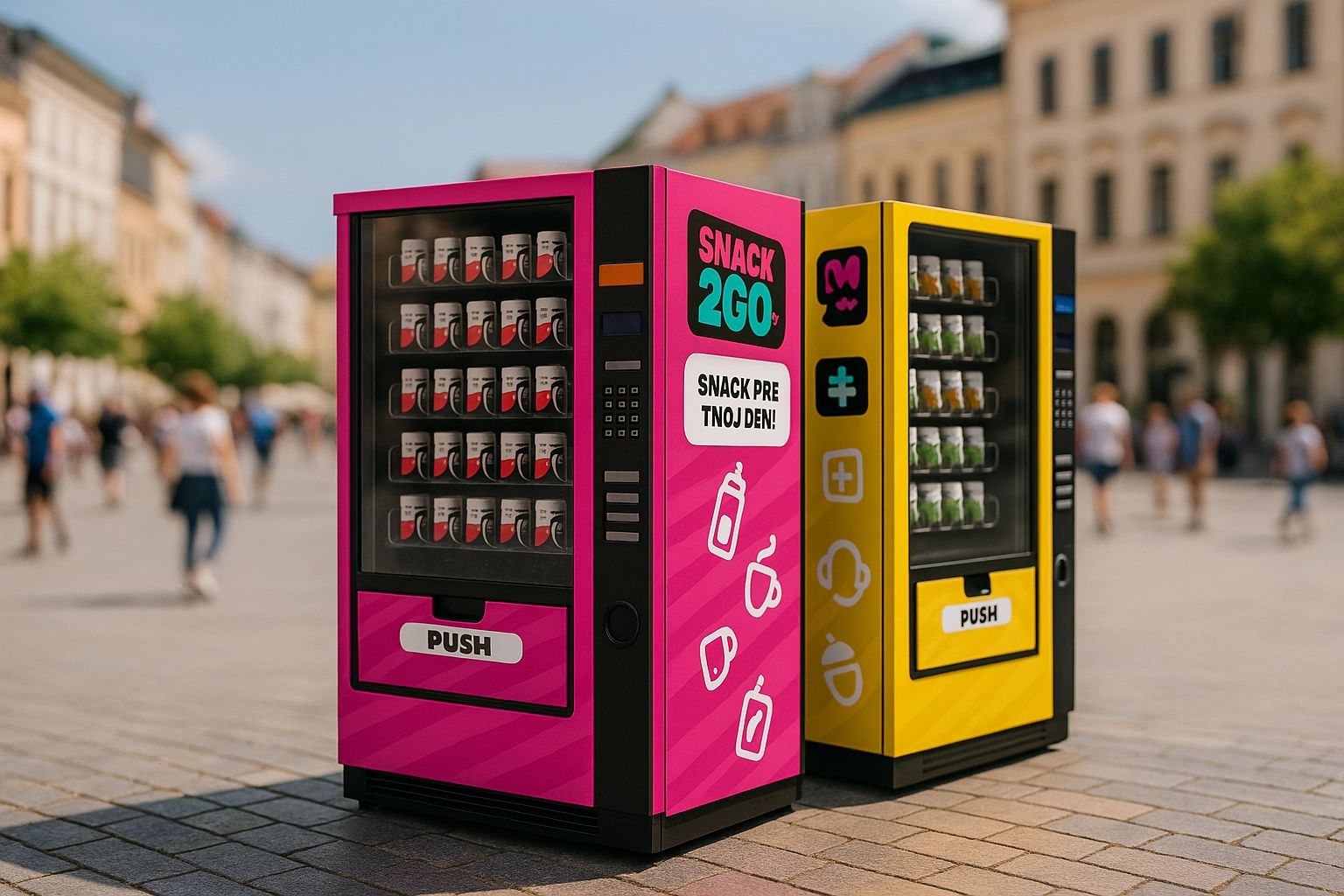 Snack2Go - Predajné automaty na prenájom. Aj vo vašom meste